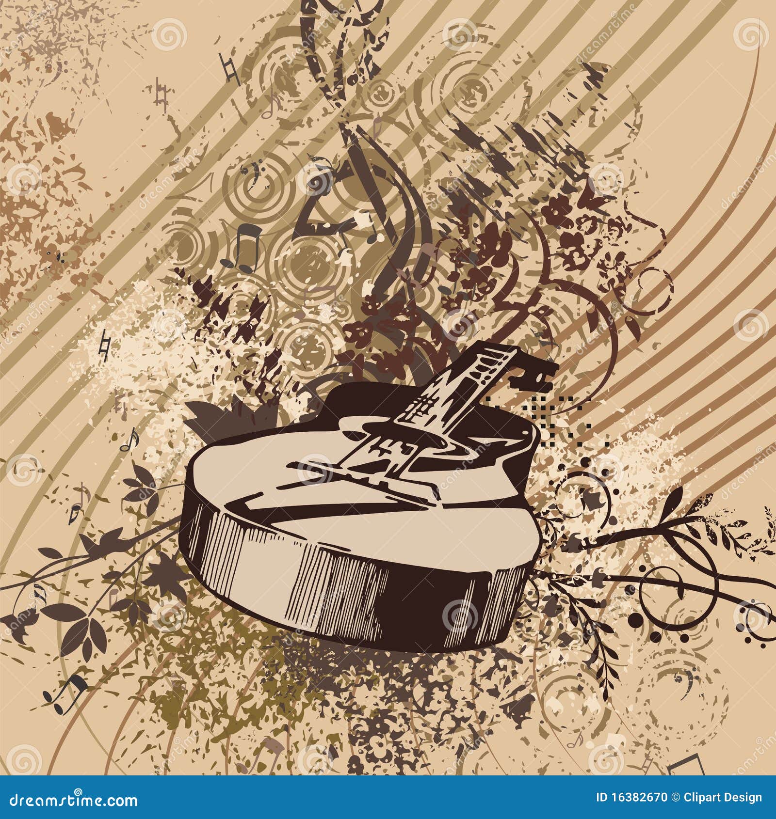 Music Instrument Background Stock Illustrations – 125,129 Music ...