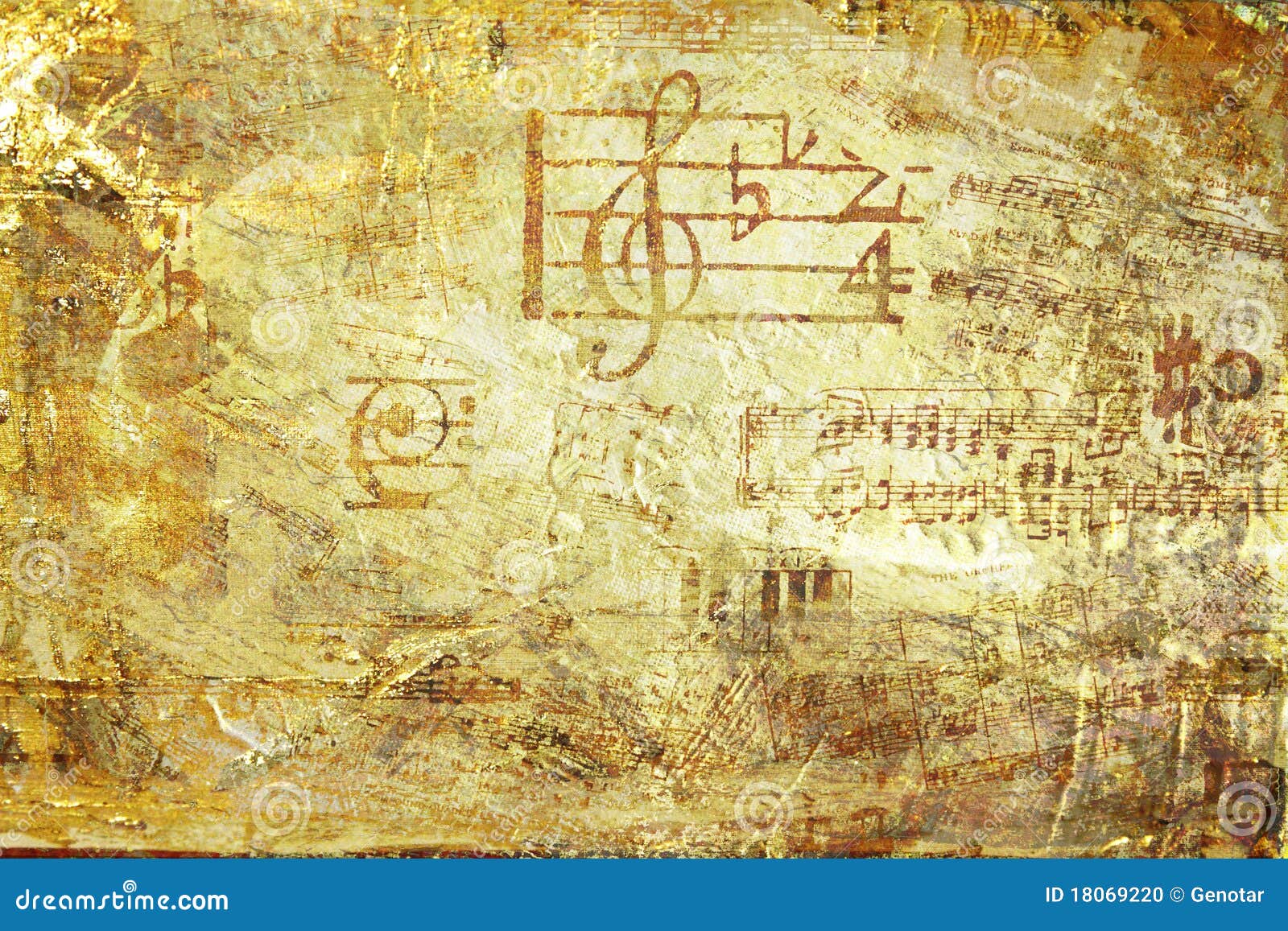 Grunge Musical Background stock photo. Image of black - 18069220