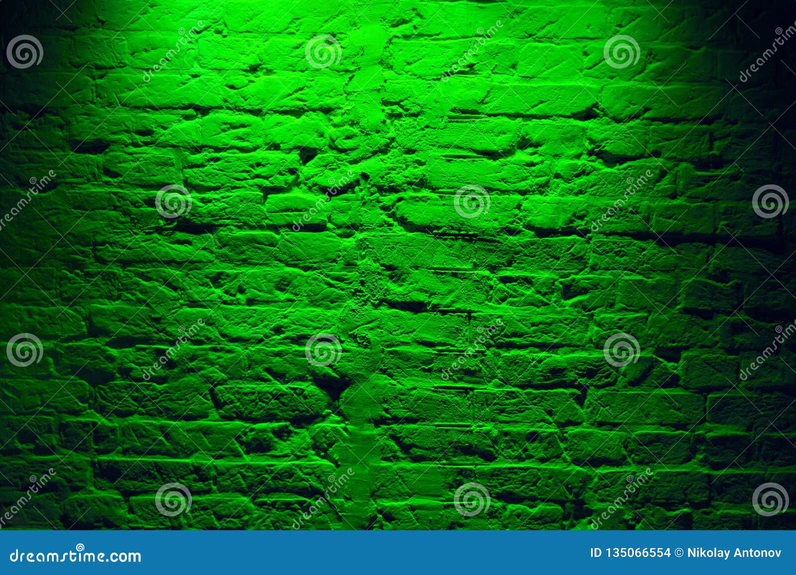Grunge Neon Pink Brick Wall Texture Background. Stock Photography ...