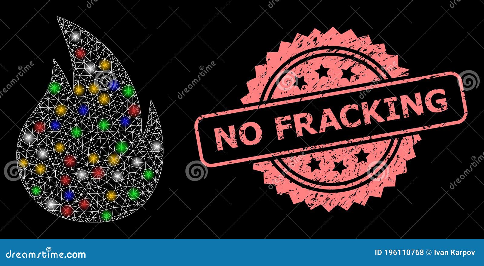 Fracking Oil Rig Symbol Vector Illustration | CartoonDealer.com #49428544