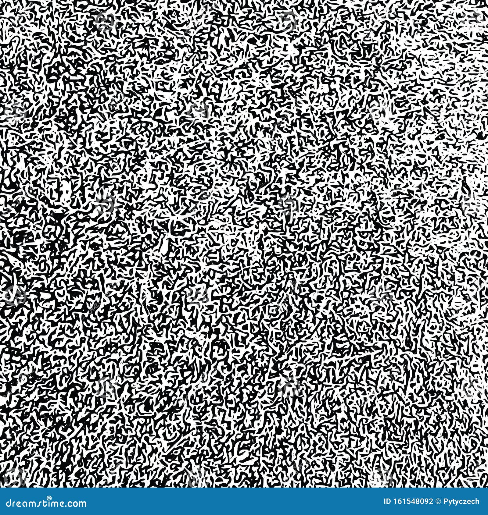 Grunge Noise Pattern. Abstract Vector Texture Background in Black and ...