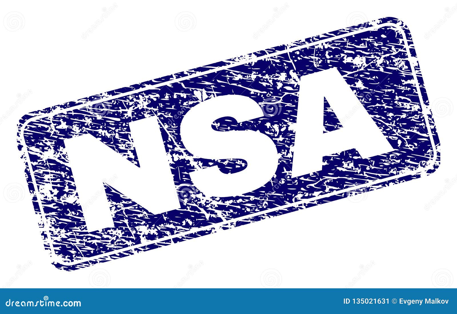 Grunge NSA Framed Rounded Rectangle Stamp Editorial Photo ...