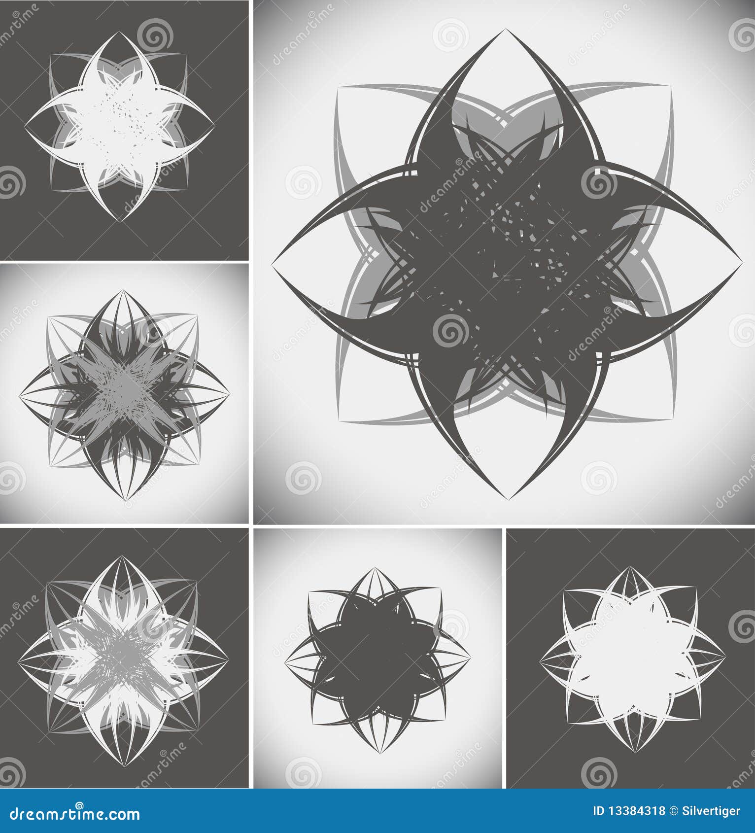 Grunge Objects for Your Design Stock Vector - Illustration of lined ...