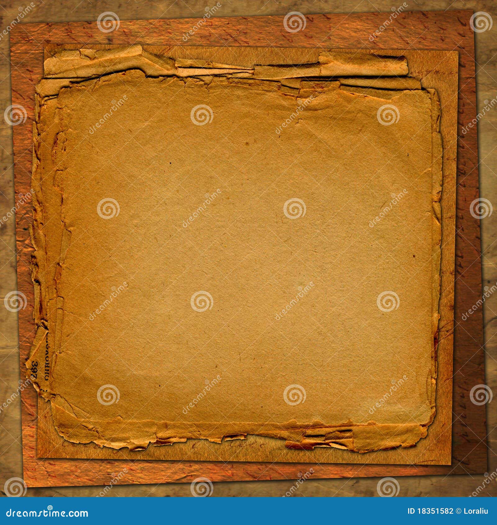 Grunge old paper design stock illustration. Illustration of antique ...