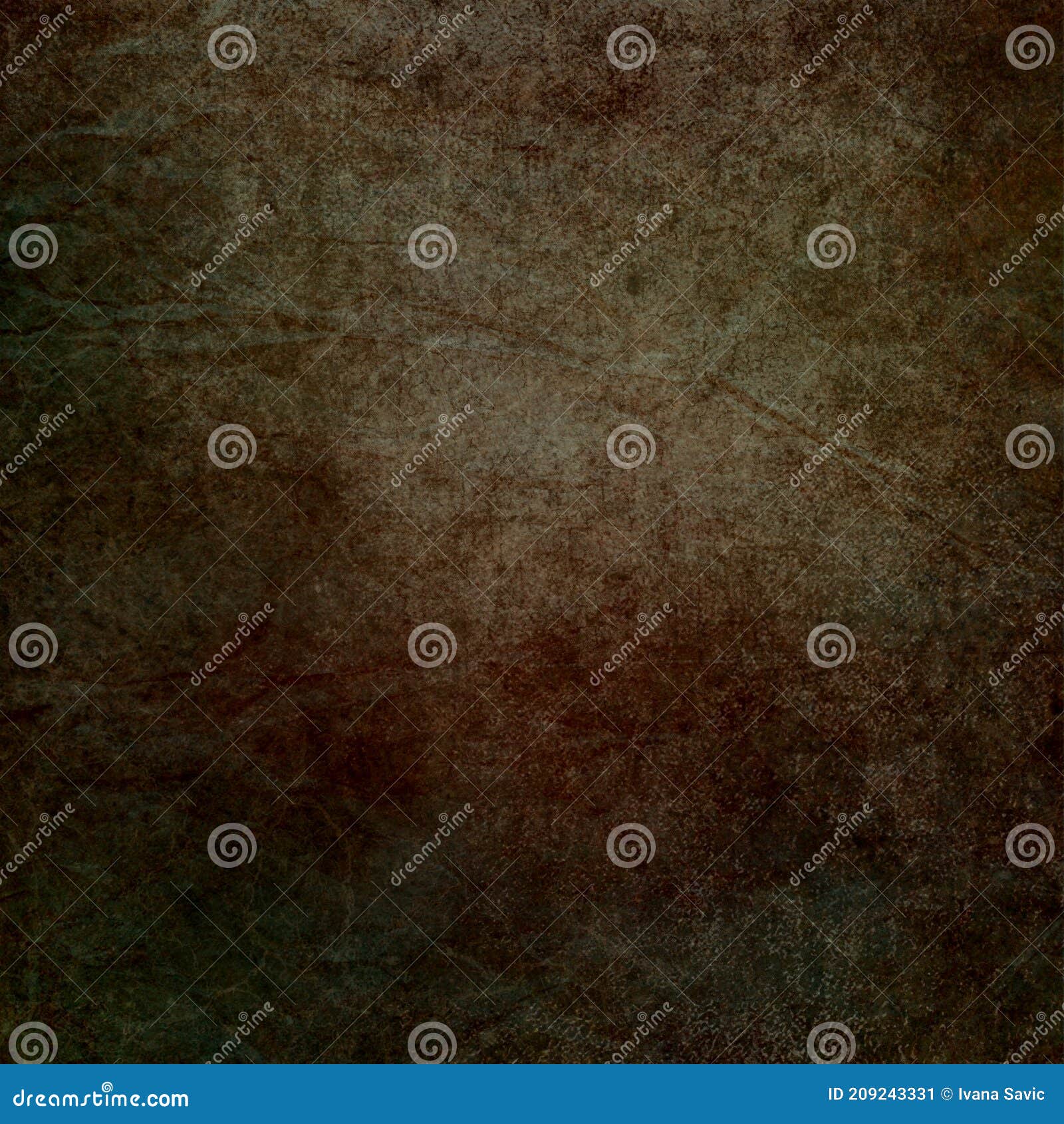 Grunge Old Rusty Brown Background, Bent Distressed Rustic Parchment ...
