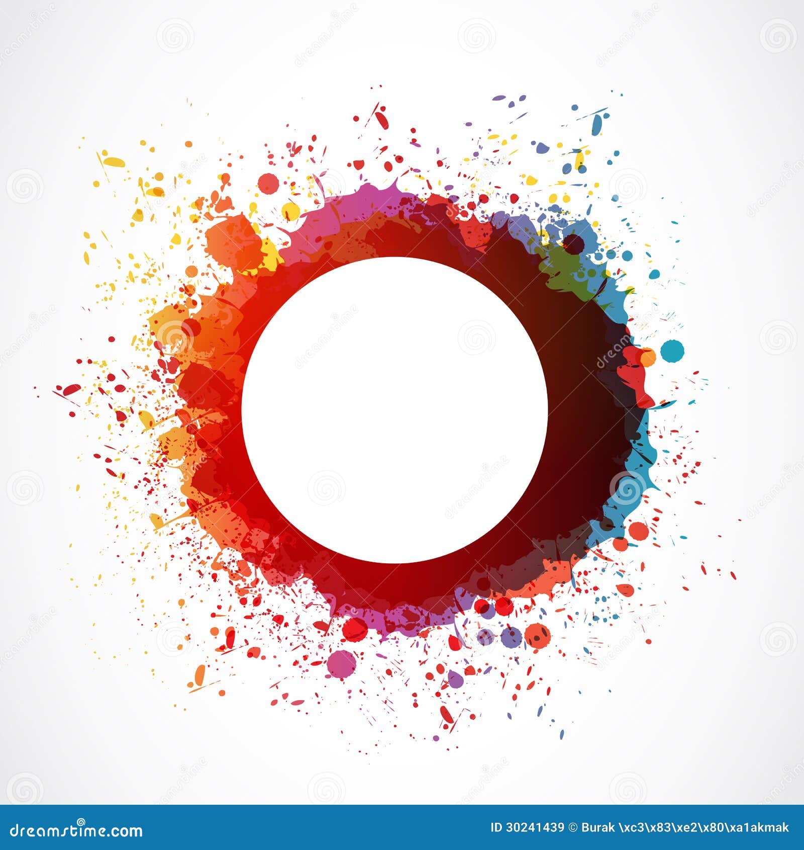 Grunge paint splash stock vector. Illustration of dirt - 30241439