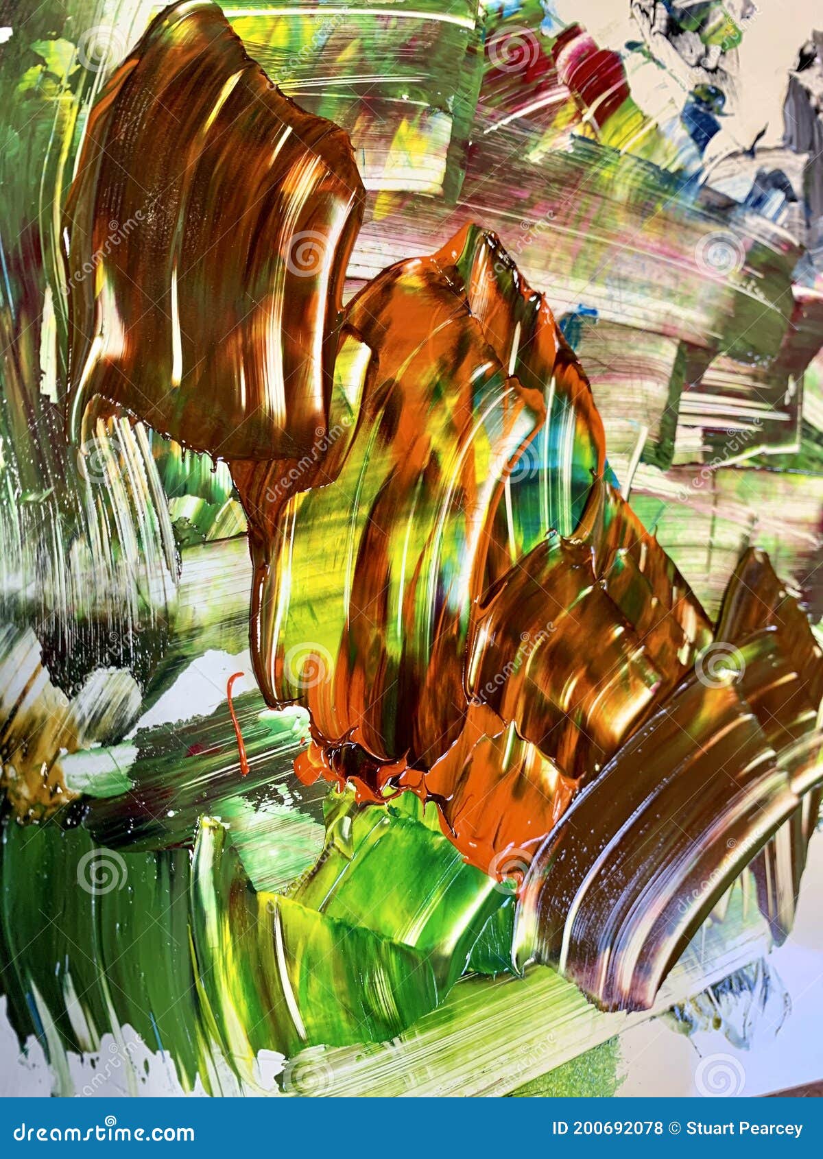 Grunge Palette in Random Colours 12 Stock Photo - Image of textures ...