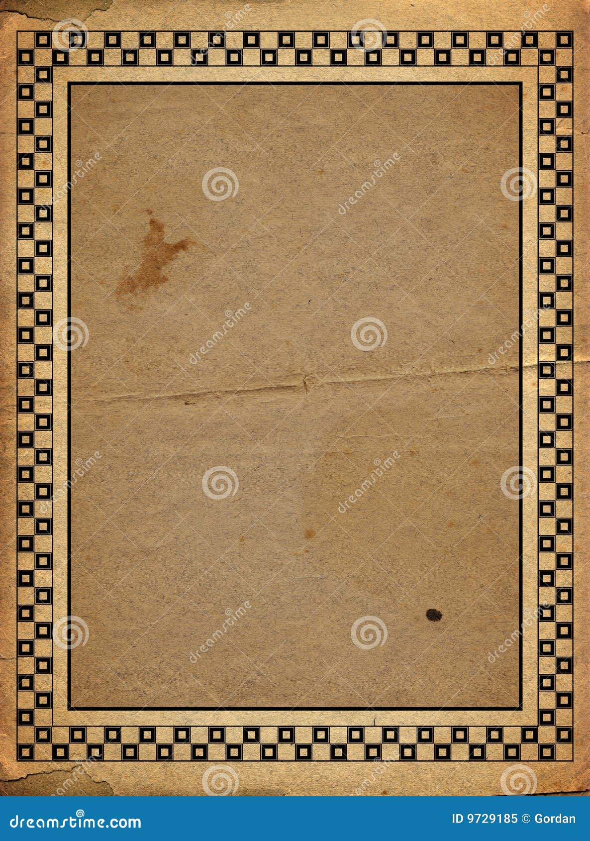 Grunge paper border stock illustration. Illustration of mess - 9729185