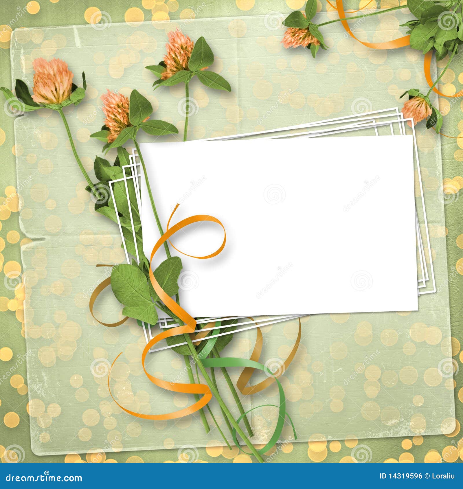 Congratulation Grunge Card With Frames For Design Royalty-Free Stock ...