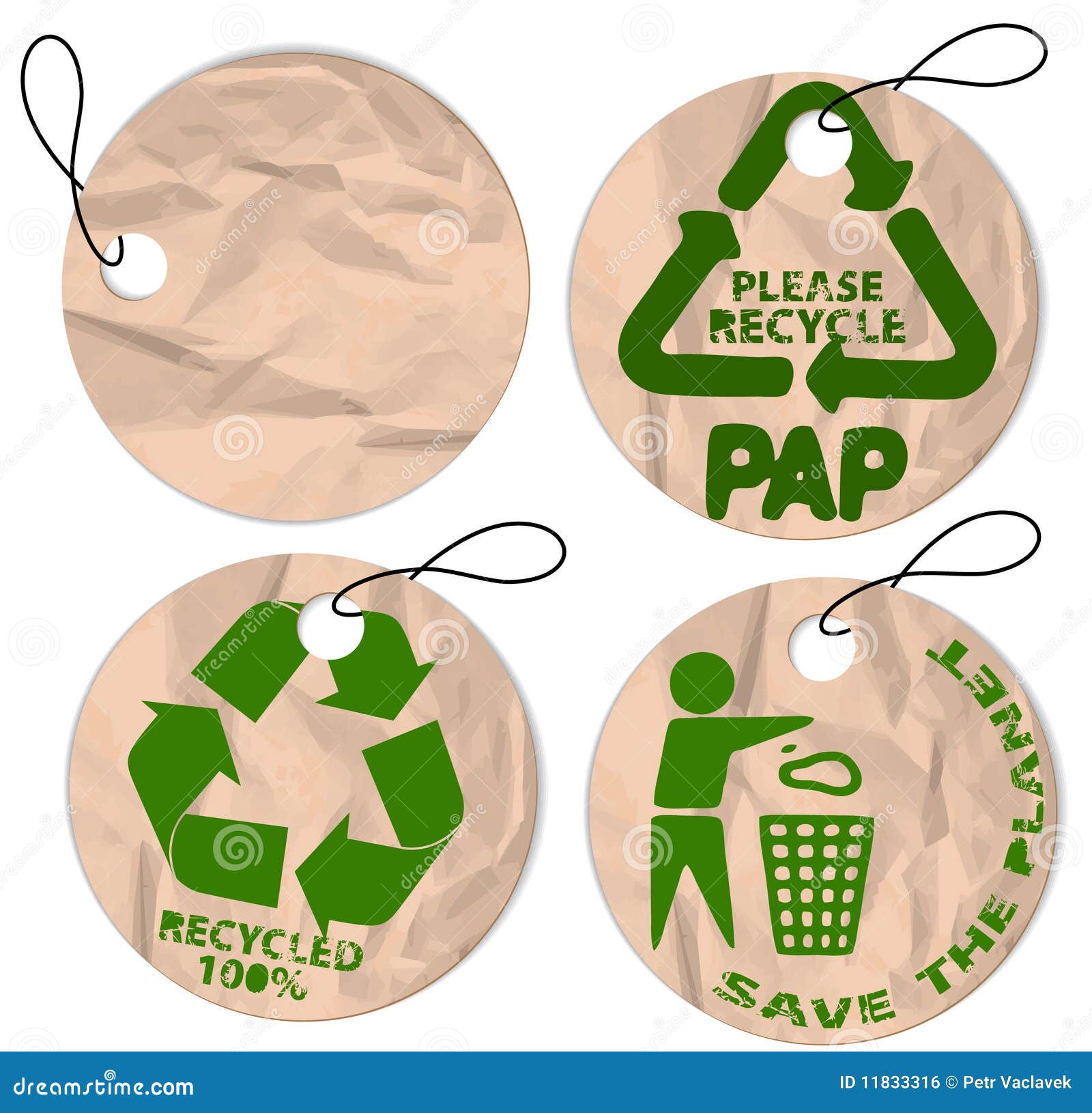 Grunge Recycling Symbol Rubber Vector Illustration | CartoonDealer.com ...