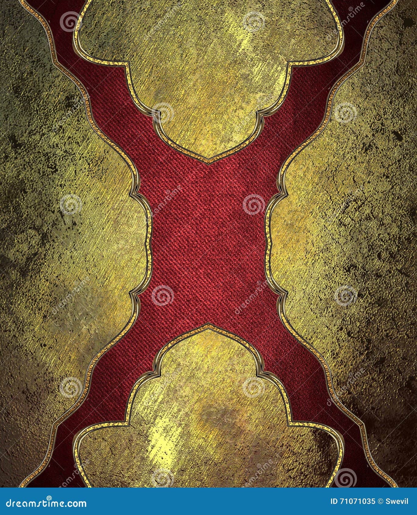 Grunge Pattern Texture of Yellow with a Red Pattern. Template for ...