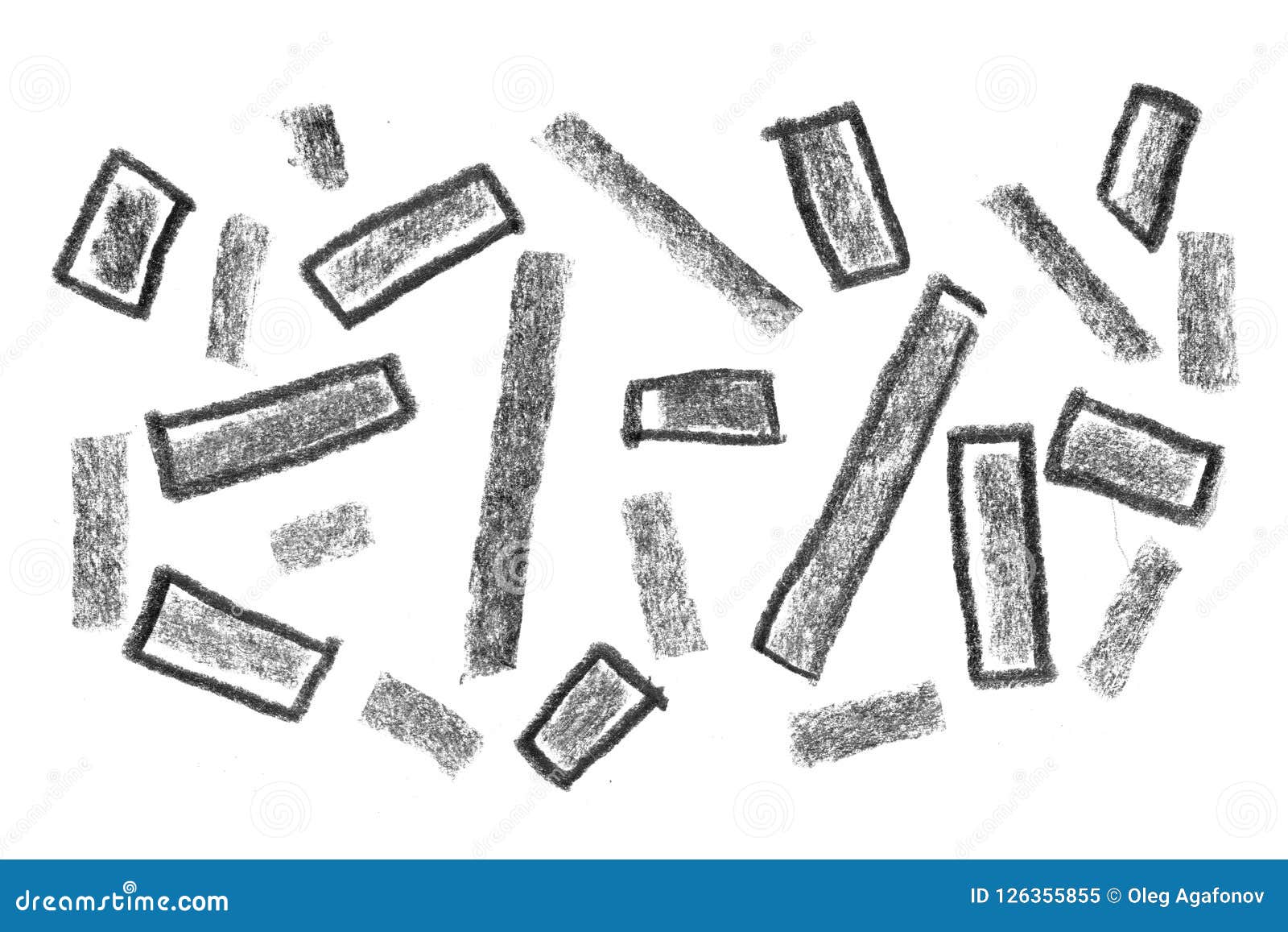 Grunge Pencil Texture. Abstract Pencil Structure Background. Rough ...