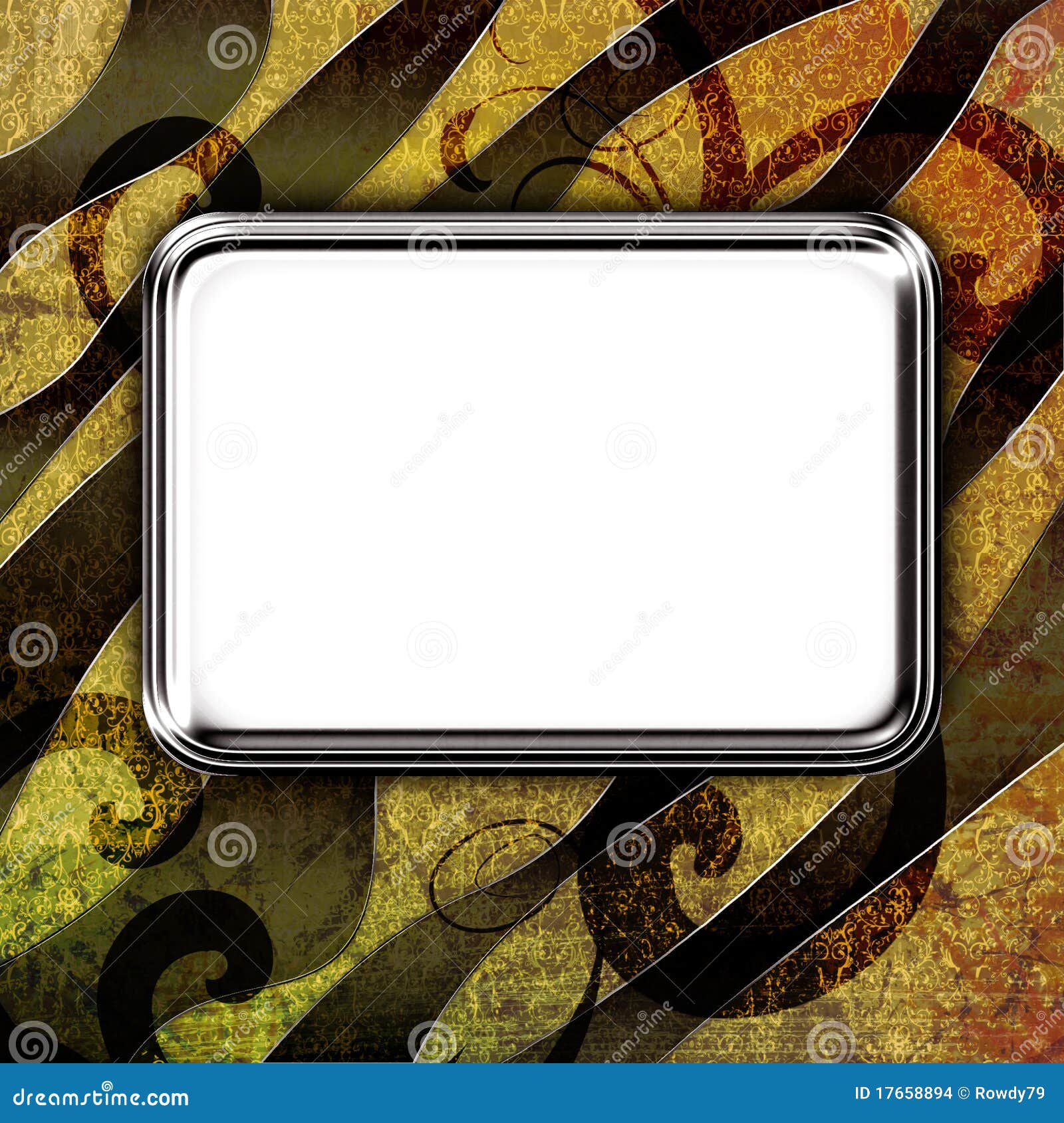 Grunge photo frame stock illustration. Illustration of exterior - 17658894