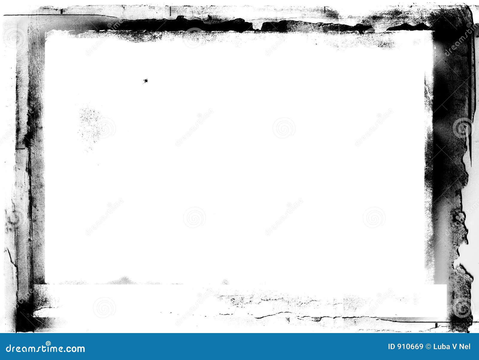 Grunge photographic frame stock image. Image of aged, background - 910669