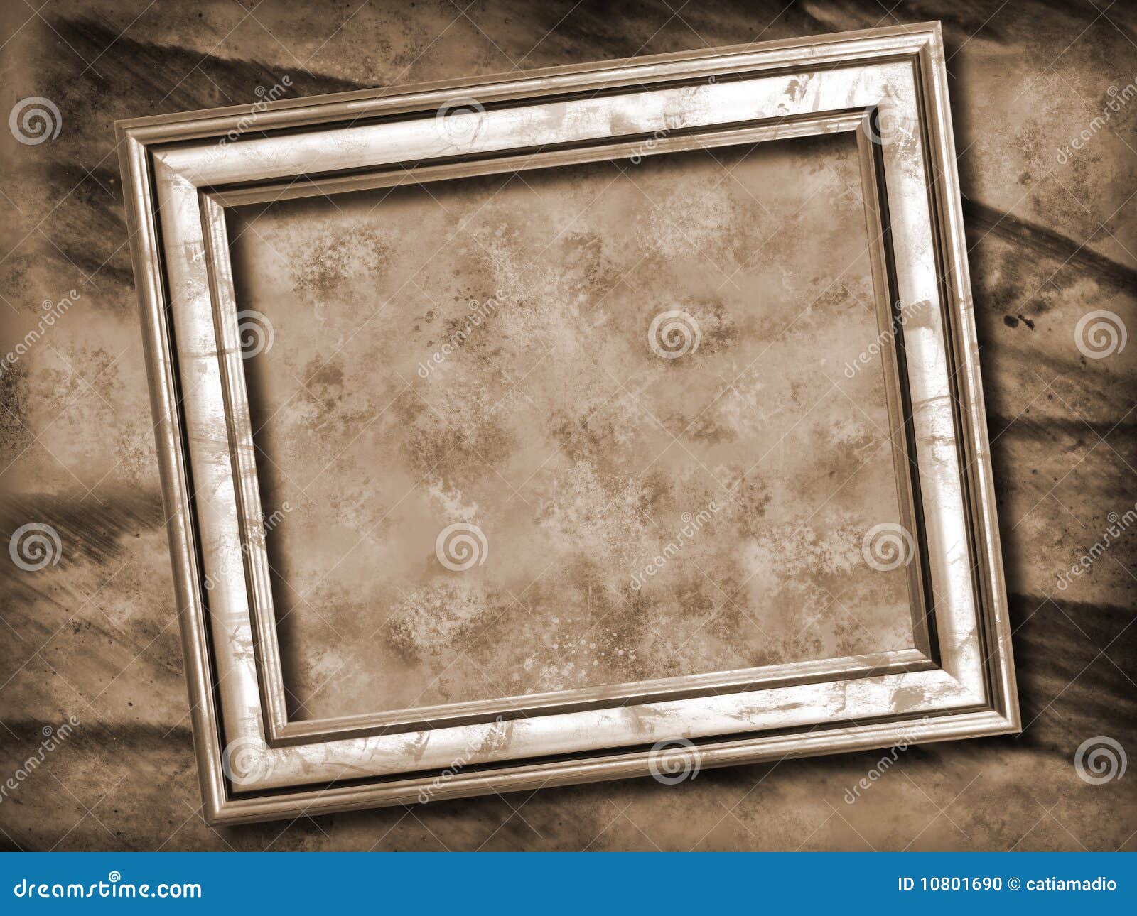 Grunge picture frame stock photo. Image of ornament, border - 10801690