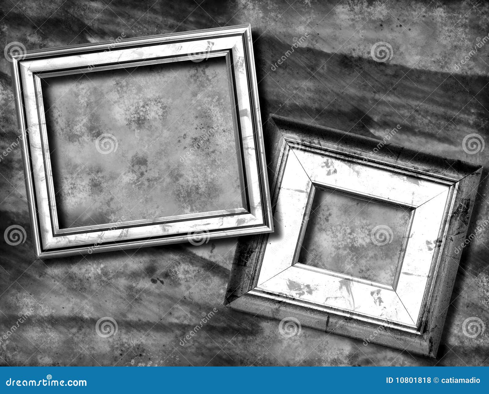 Grunge picture frame stock photo. Image of decor, design - 10801818