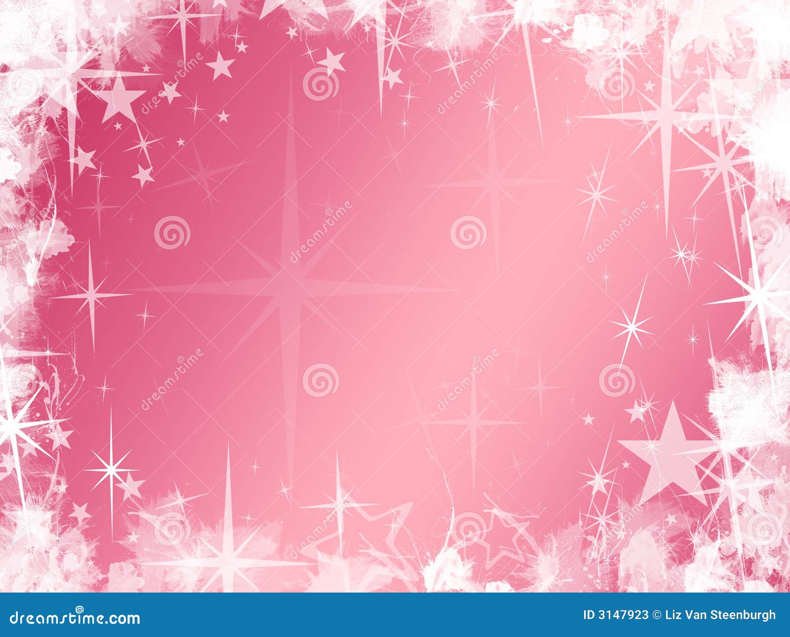 Hot Pink Star Backgrounds