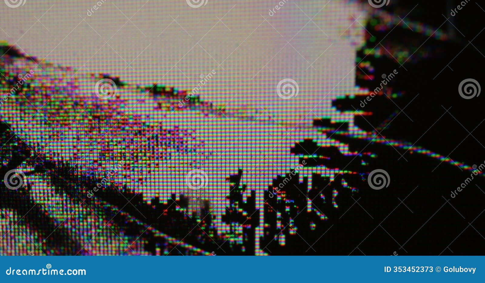 Grunge Pixel Screen Scratch Overlay Grunge Grain Stock Image - Image of ...