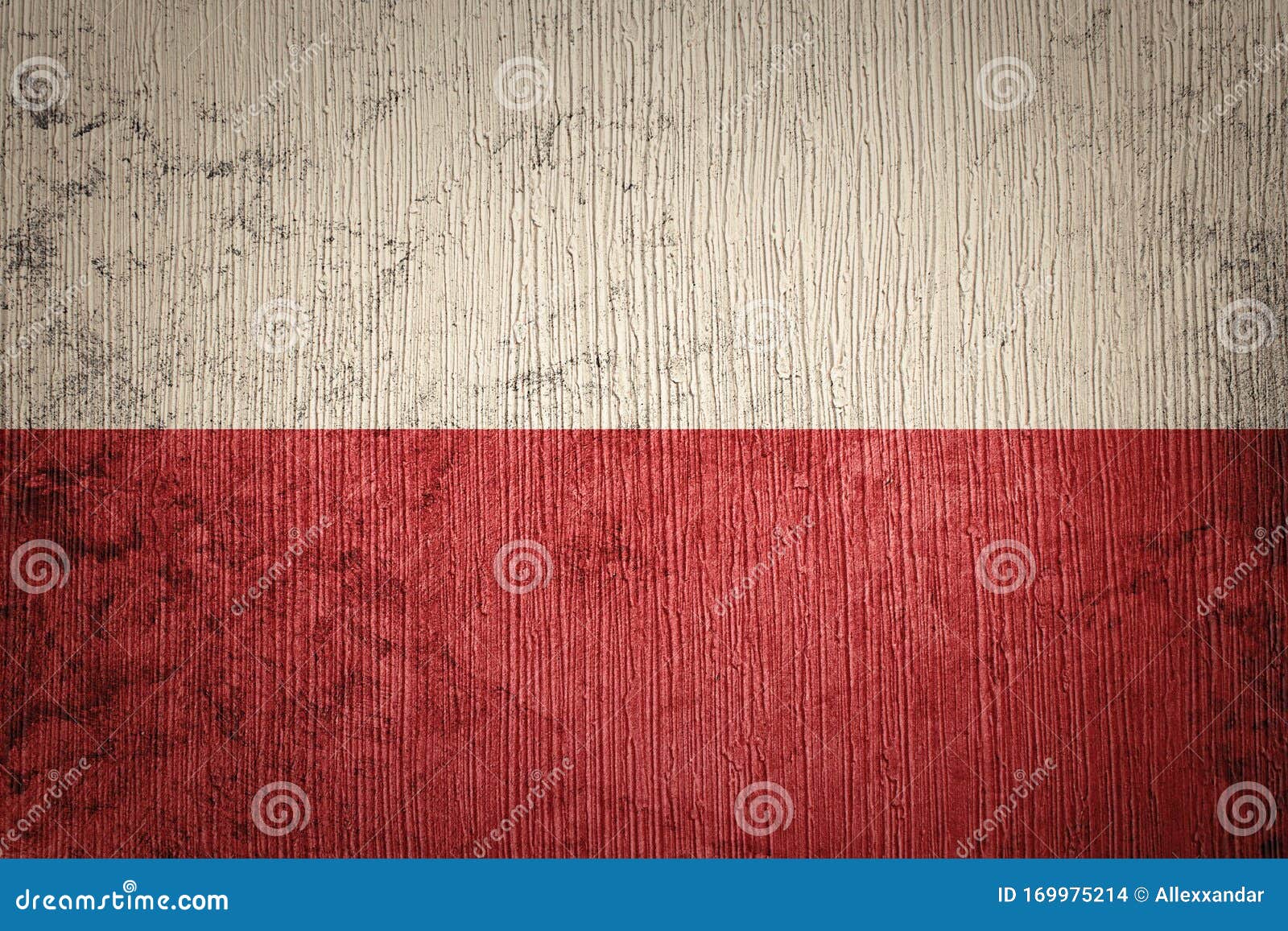 Grunge Poland Flag. Poland Flag with Grunge Texture Stock Photo - Image ...