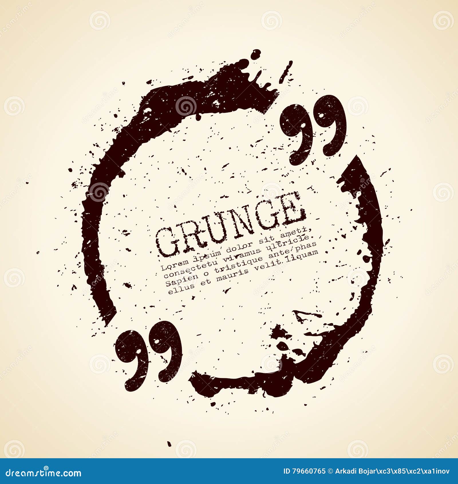 Quote Text Box, Rectangle Bubble For Comment, Mark Design. Quotation ...