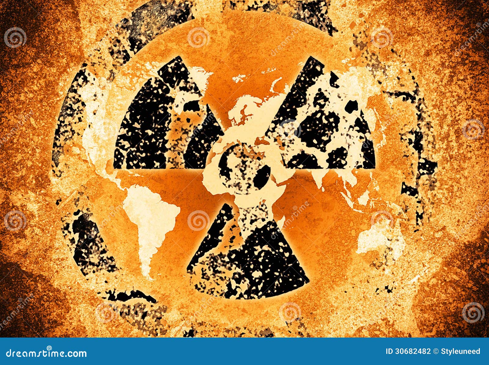 Radioactivity Symbol Stock Illustration | CartoonDealer.com #19277431
