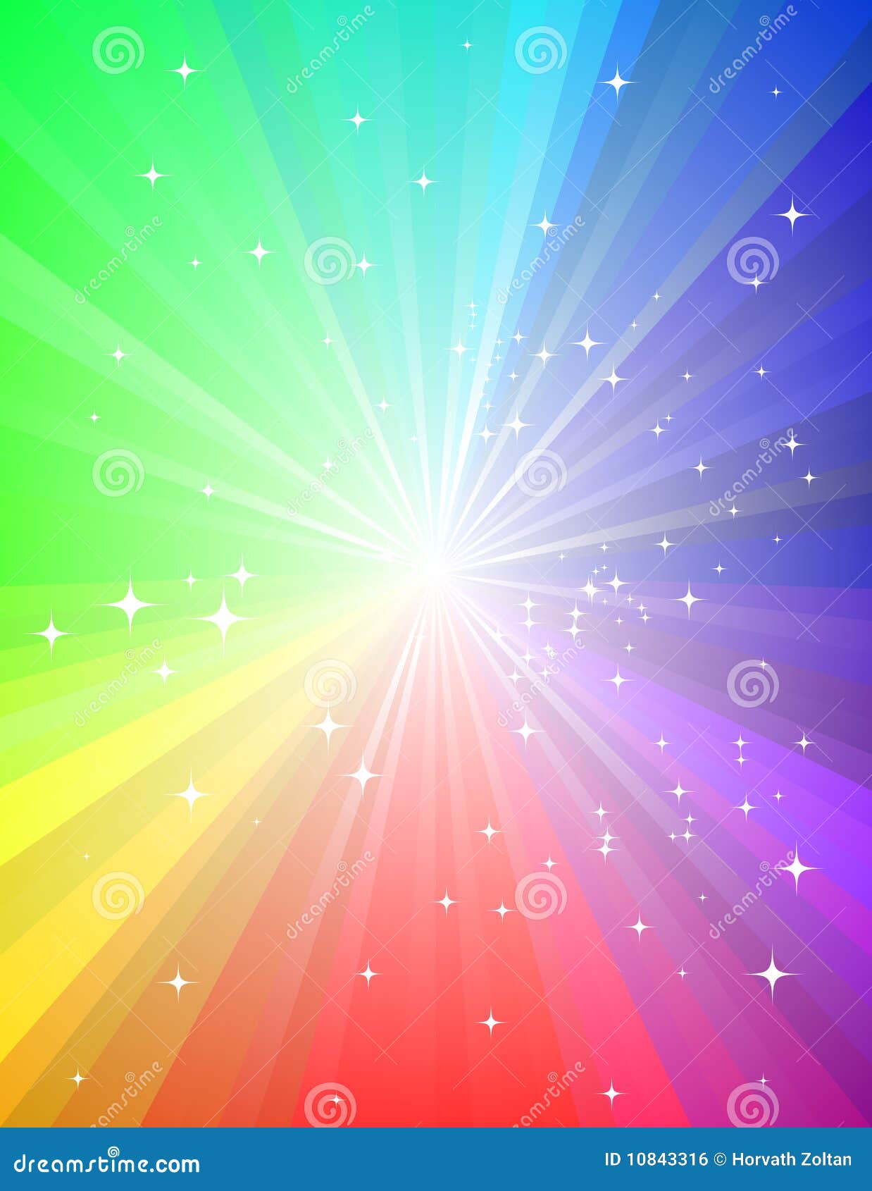 Grunge Rainbow Sunburst stock illustration. Illustration of abstract ...