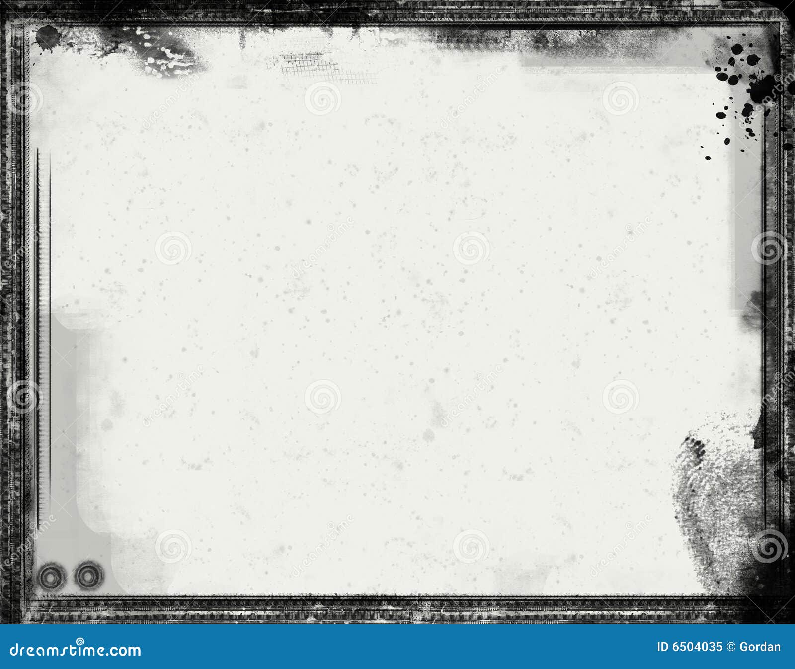 Grunge Rand Und Hintergrund Stock Abbildung - Illustration von ...