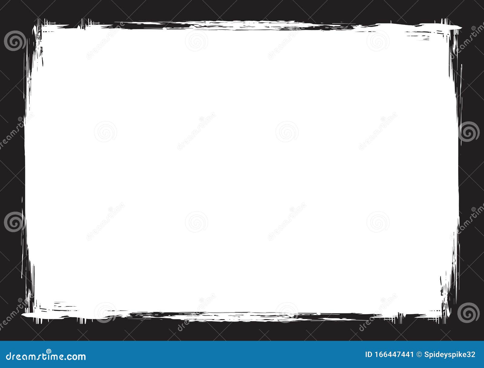 Grunge Rectangle Background. Isolated Vector Illustration Stock ...