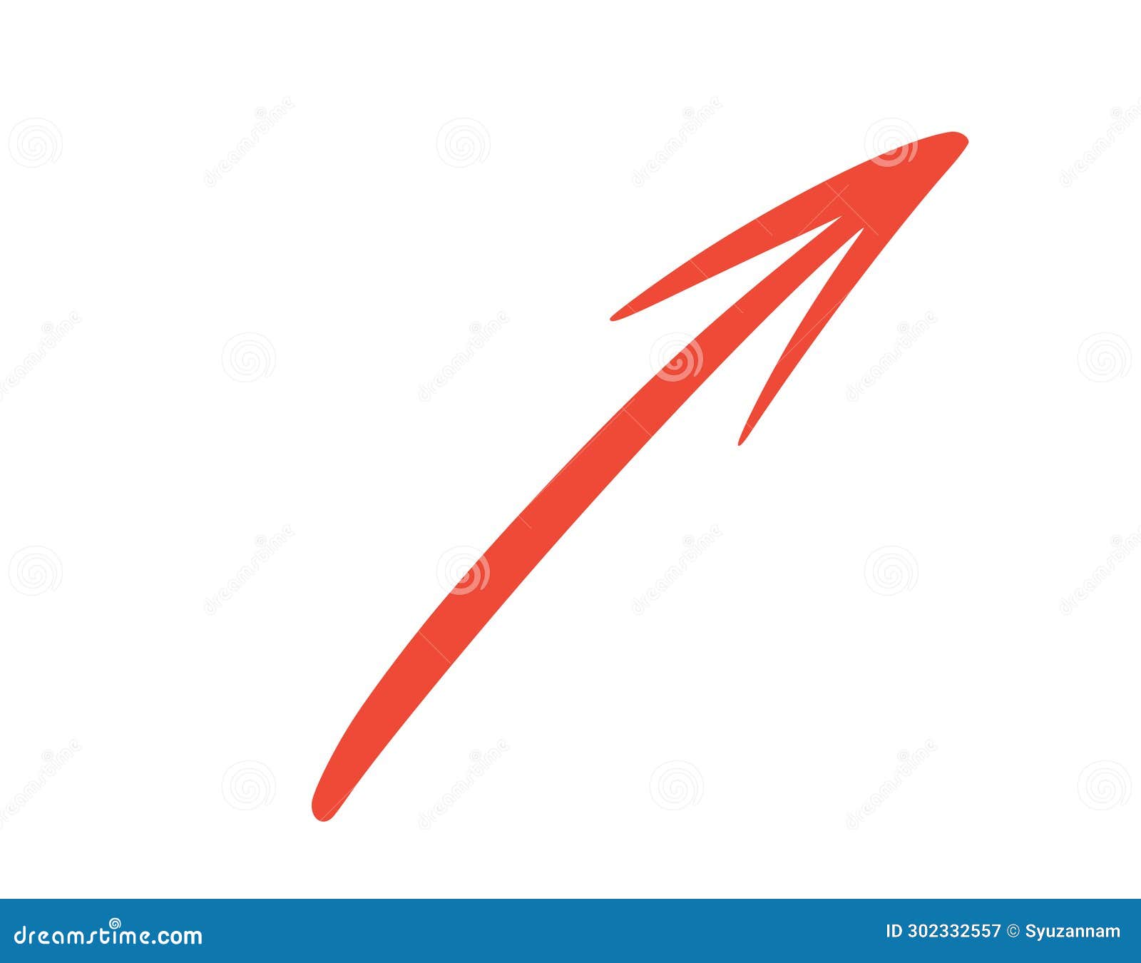 Grunge red arrow stock vector. Illustration of vector - 302332557