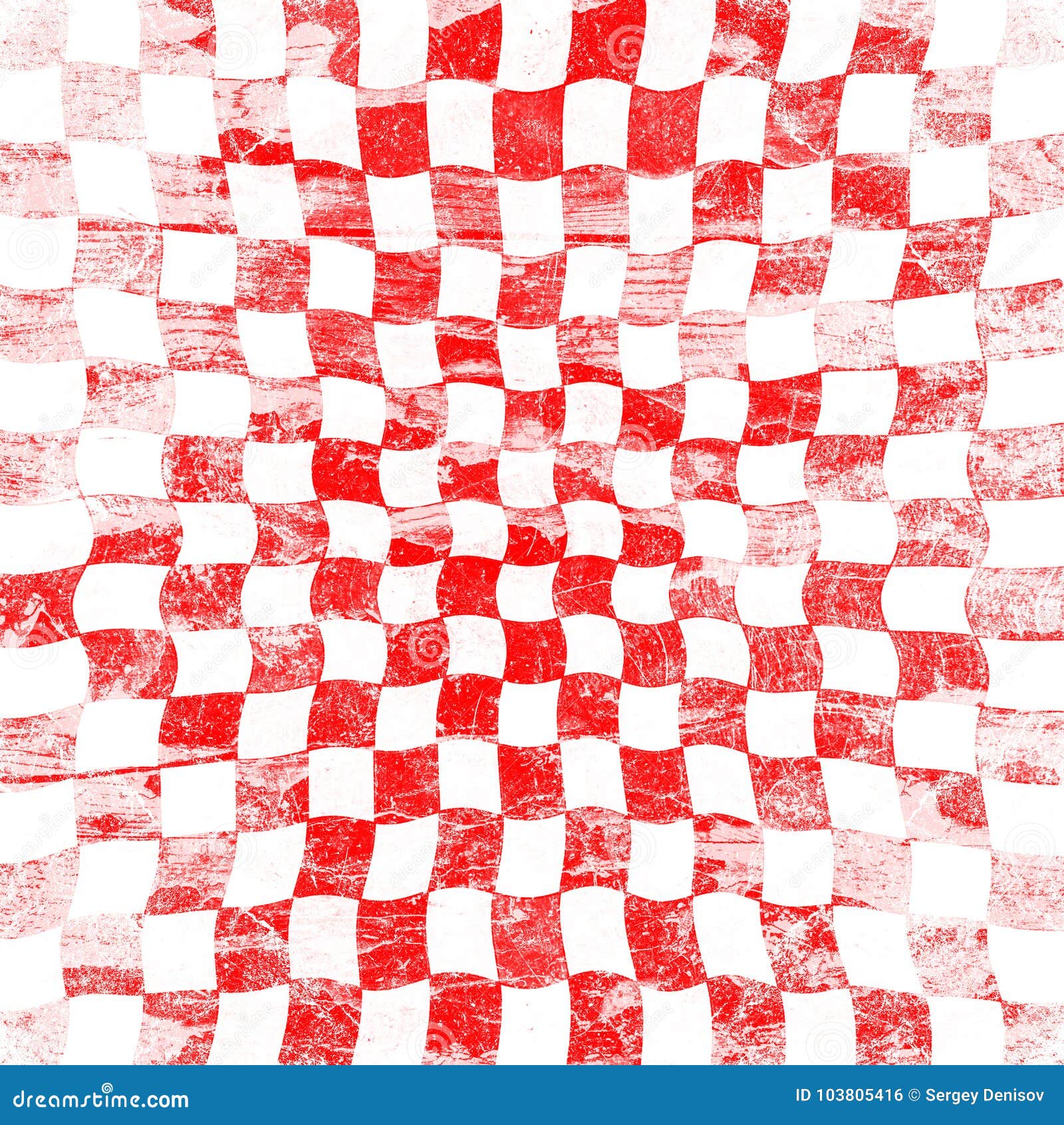 Grunge red checkered stock illustration. Illustration of cracks - 103805416