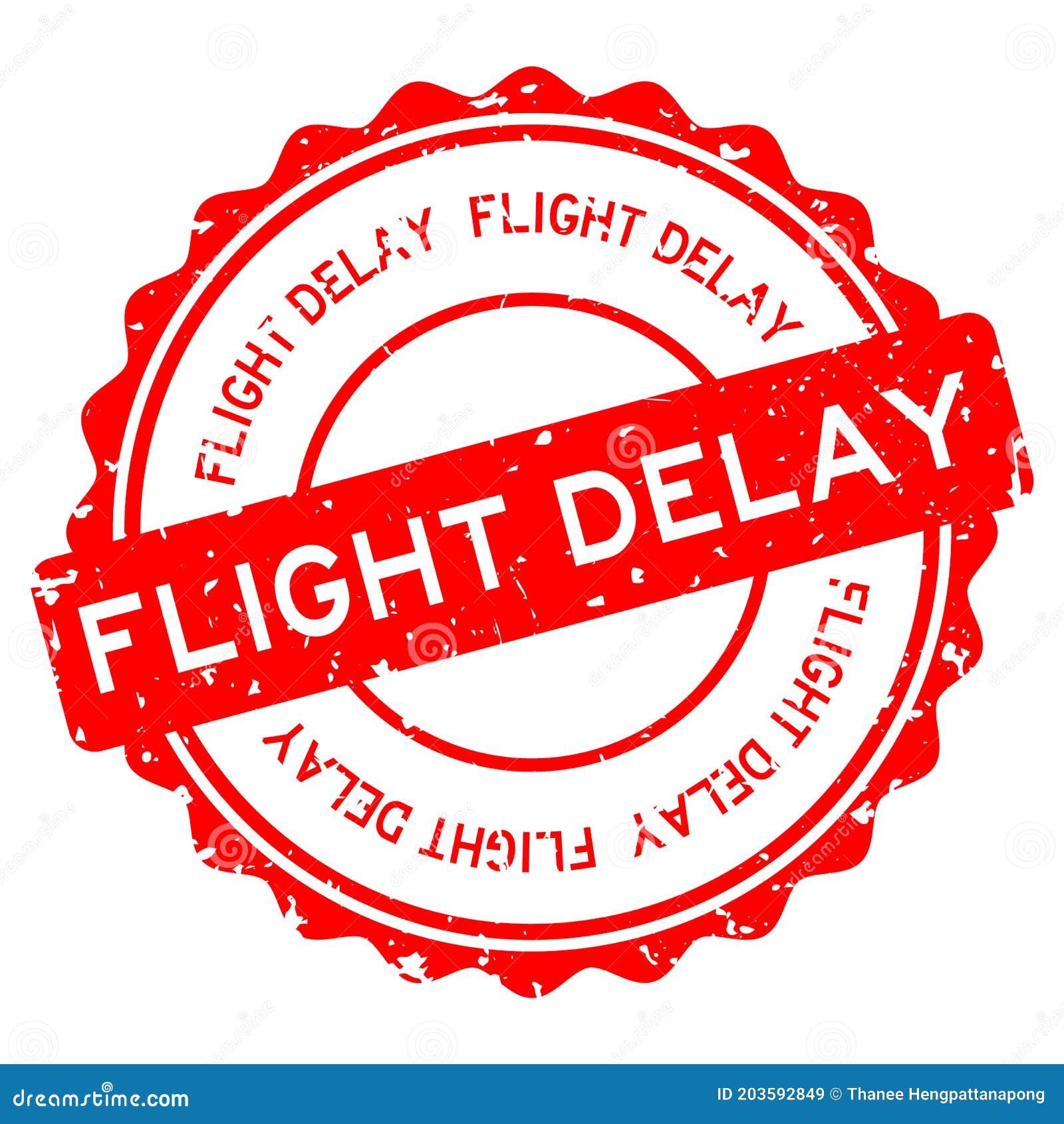 Delay Word On Clock Stock Image | CartoonDealer.com #261458287