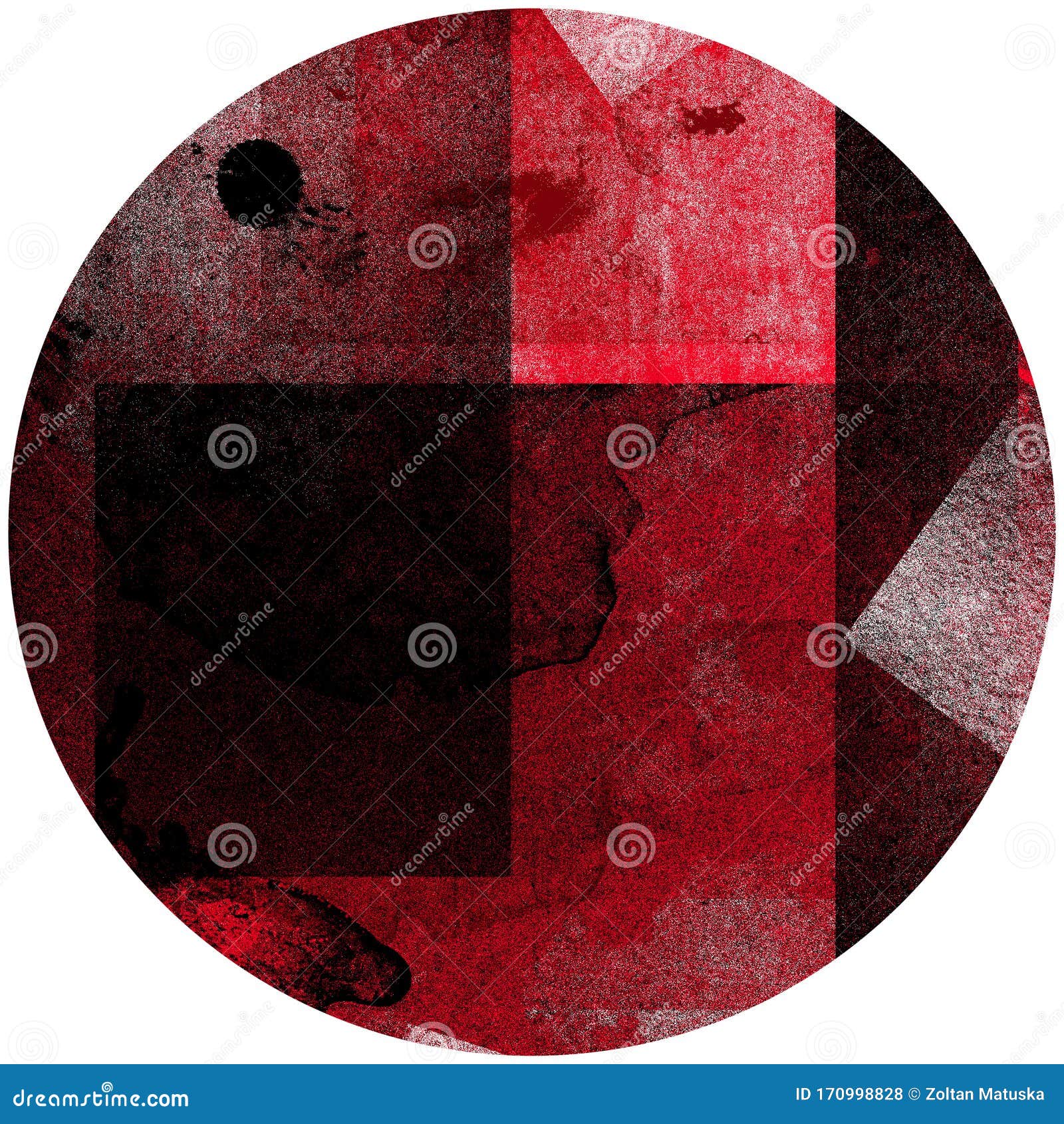 4 Point Circle Infographic Stage Or Step Template With Big Circle ...