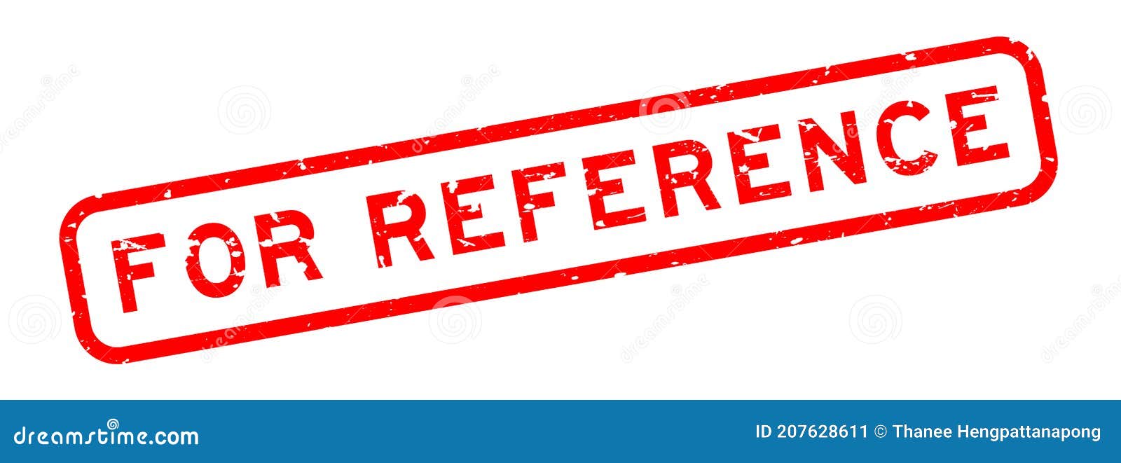 Grunge Red for Reference Word Square Rubber Stamp on White Background ...