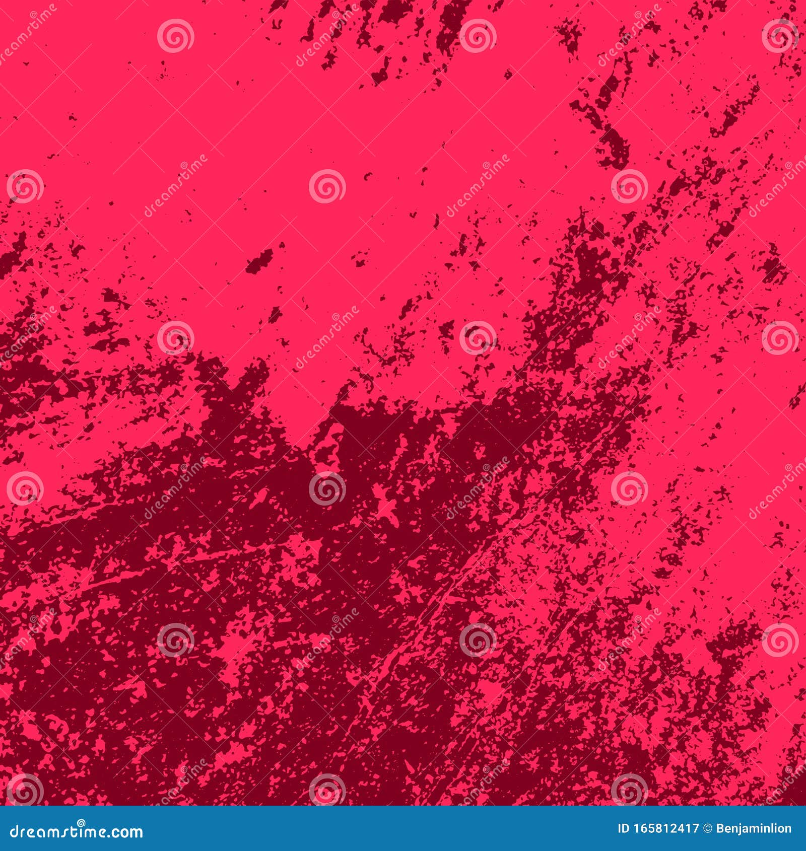 Red Grunge Background stock vector. Illustration of distressed - 165812417