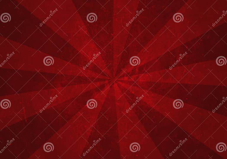 Grunge Red Starburst Background Stock Illustration - Illustration of ...