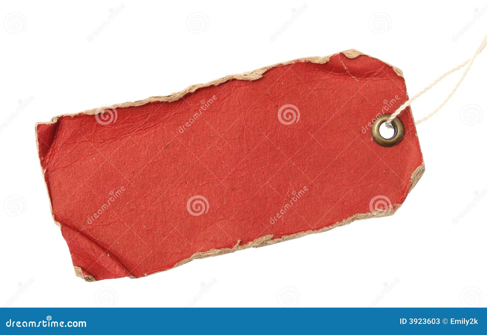 Grunge red tag stock image. Image of empty, retail, business - 3923603