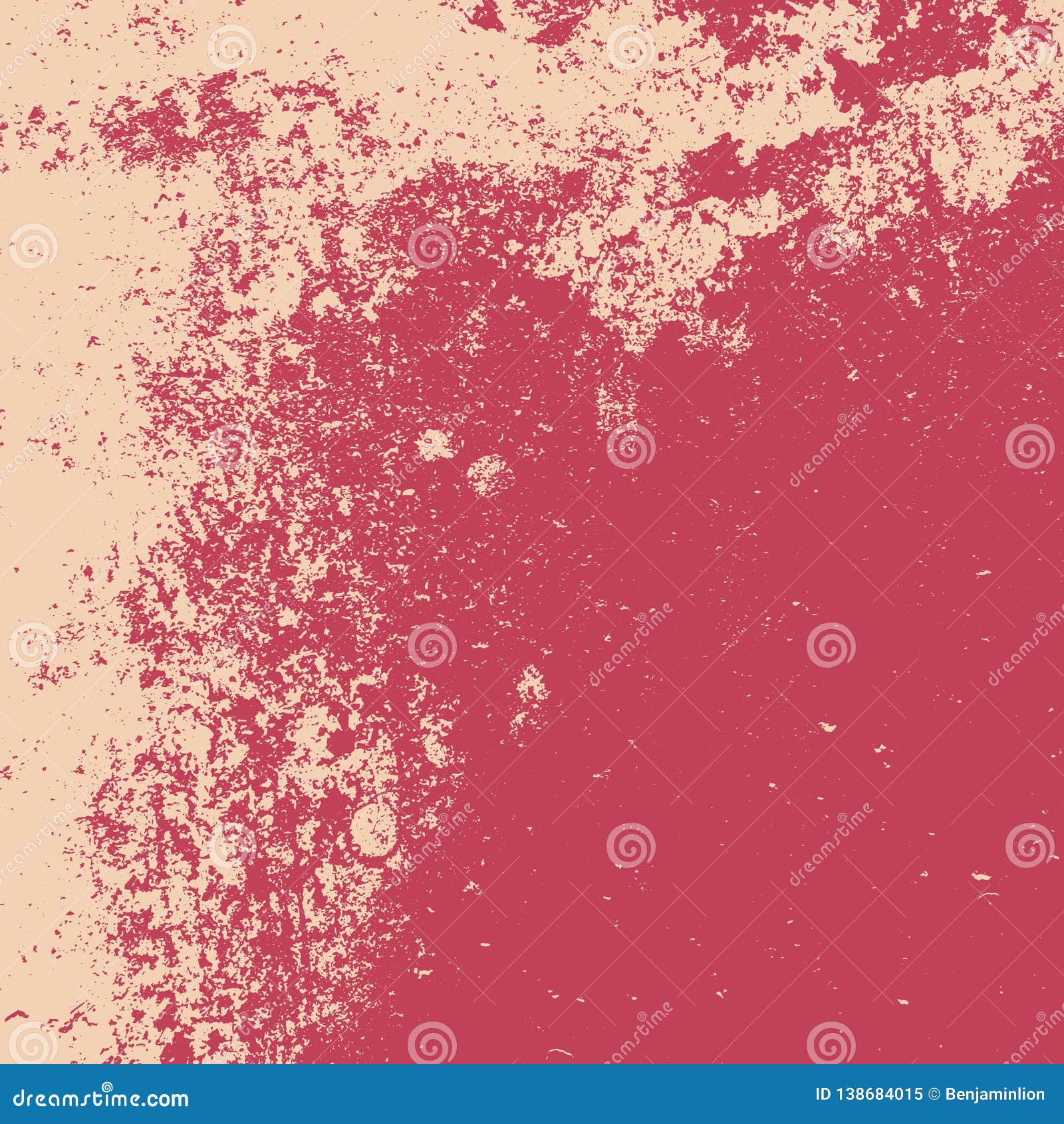 Distress Red Texture stock vector. Illustration of paint - 138684015