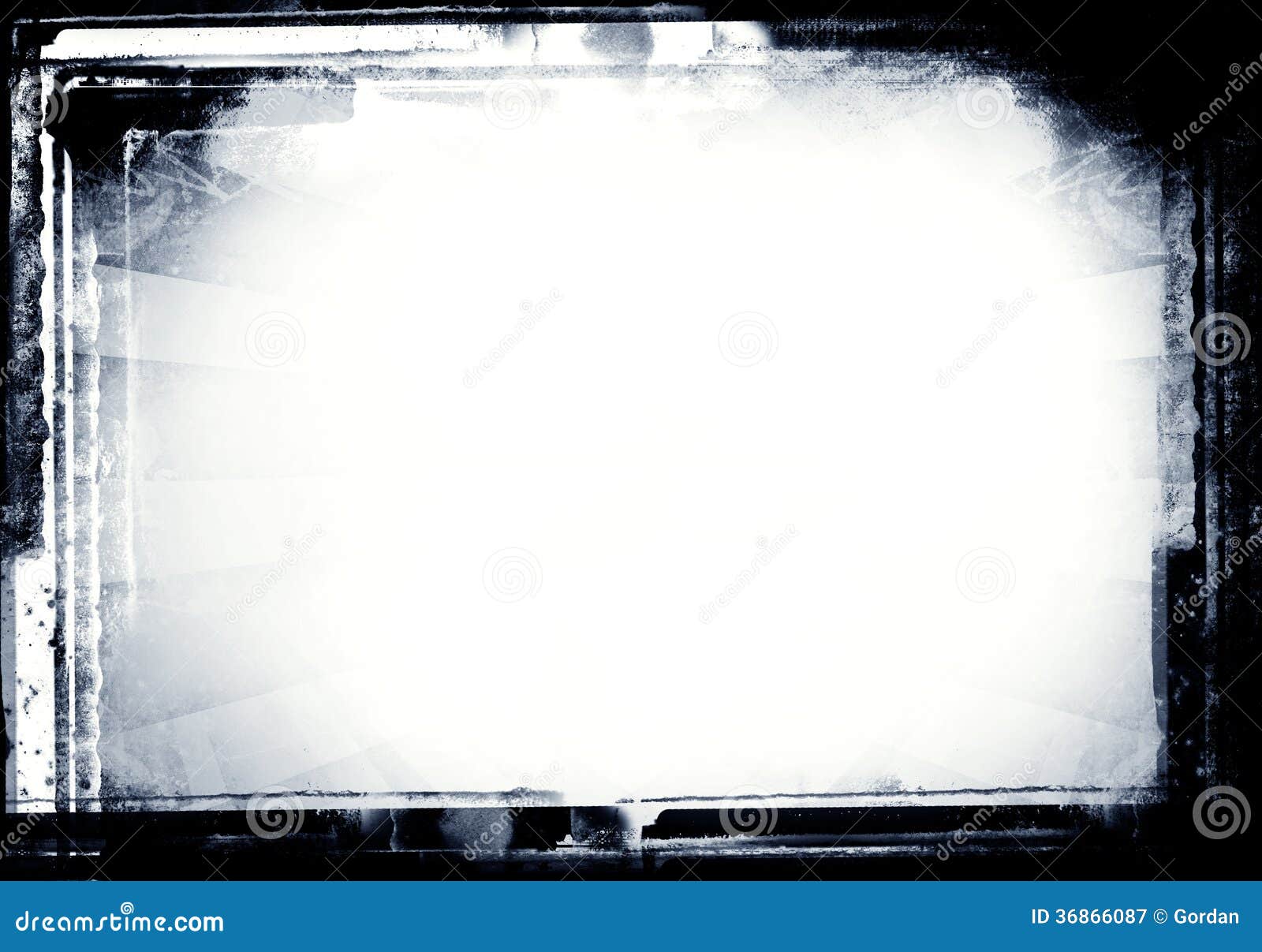 Grunge Retro Style Frame for Your Projects Stock Illustration ...