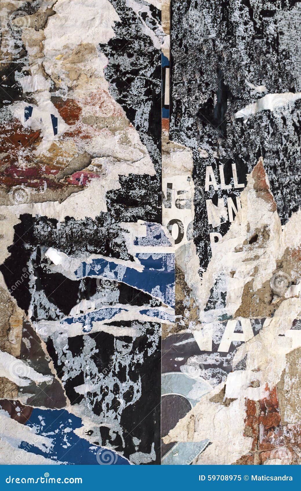 Grunge Ripped Poster Background Royalty-Free Stock Photography ...