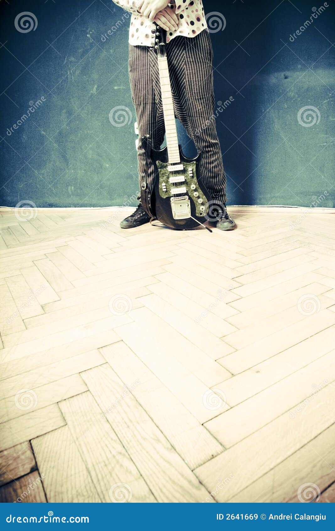 Grunge rock stock image. Image of young, fashion, guitar - 2641669