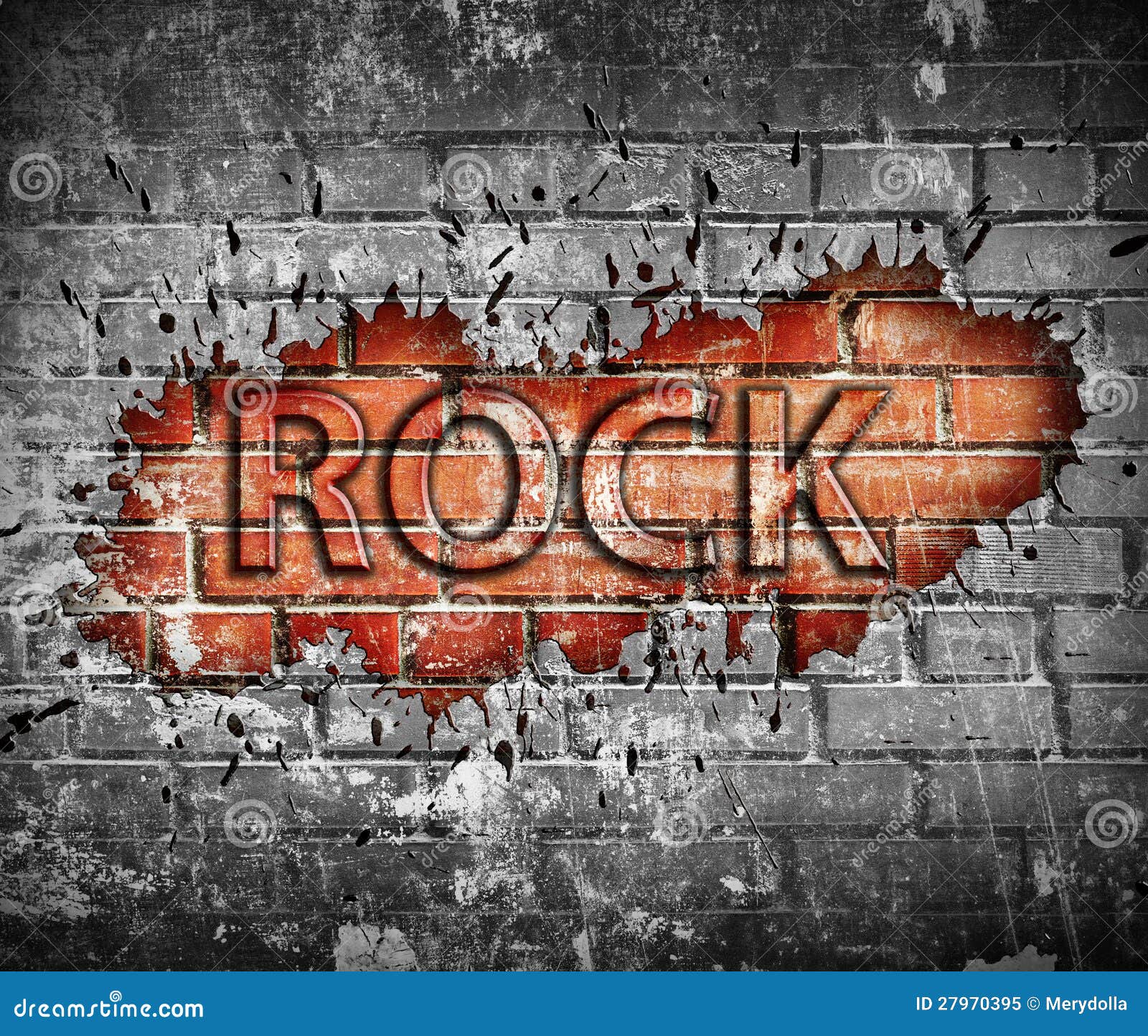Grunge Rock Art