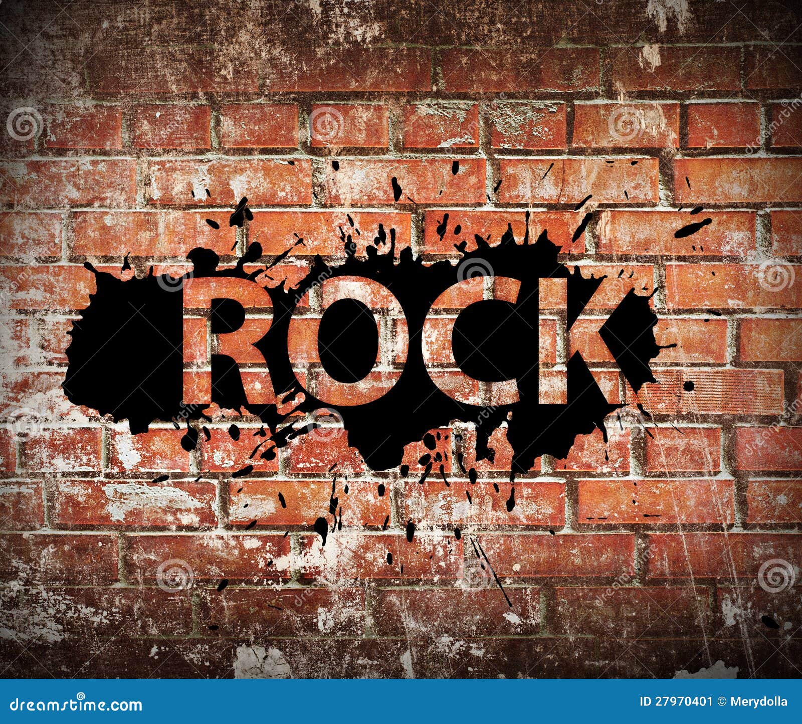 Grunge rock music poster stock image. Image of element - 27970401