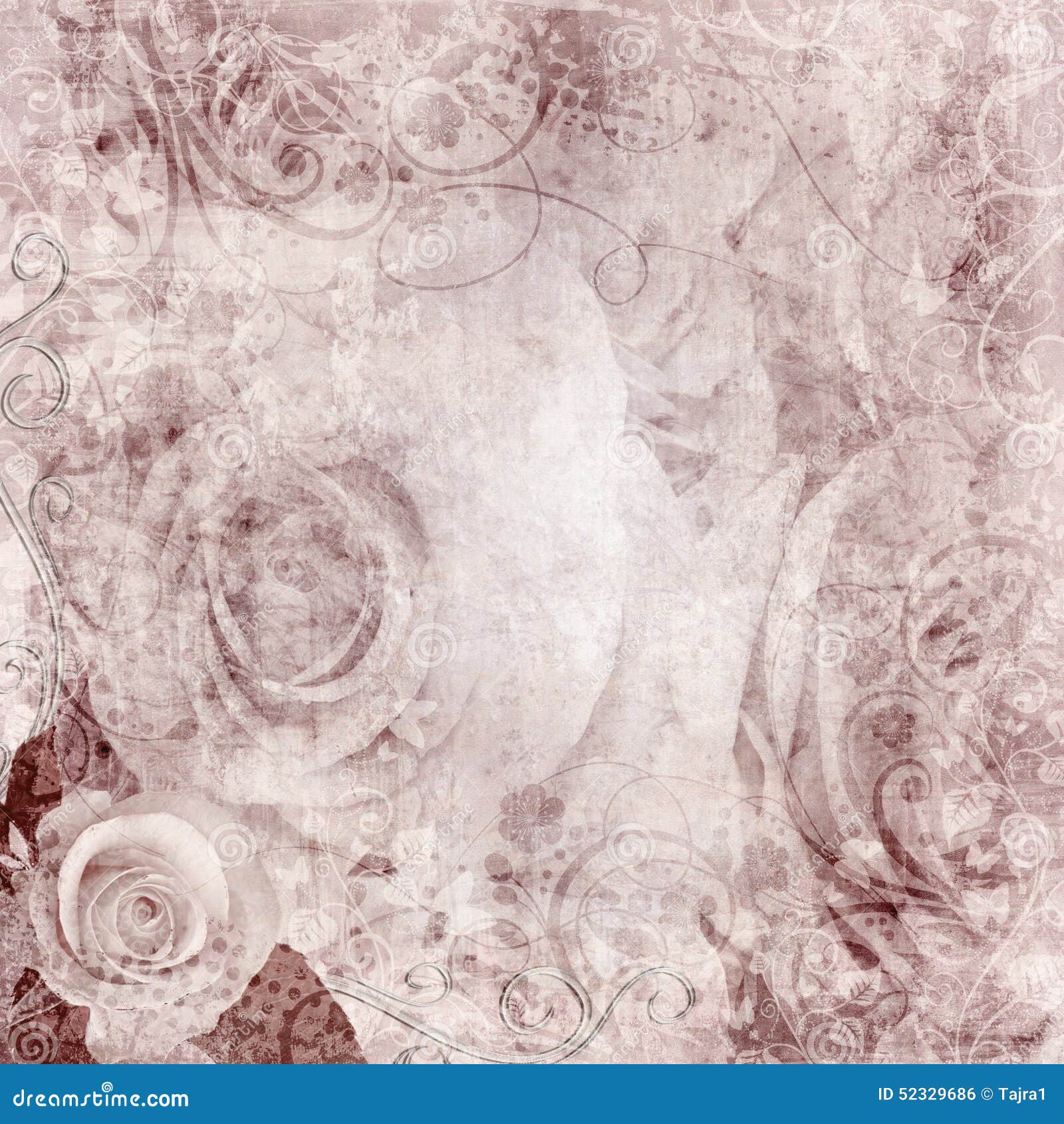 Grunge Roses Background ( 1 of Set) Stock Photo - Image of copy, aroma ...