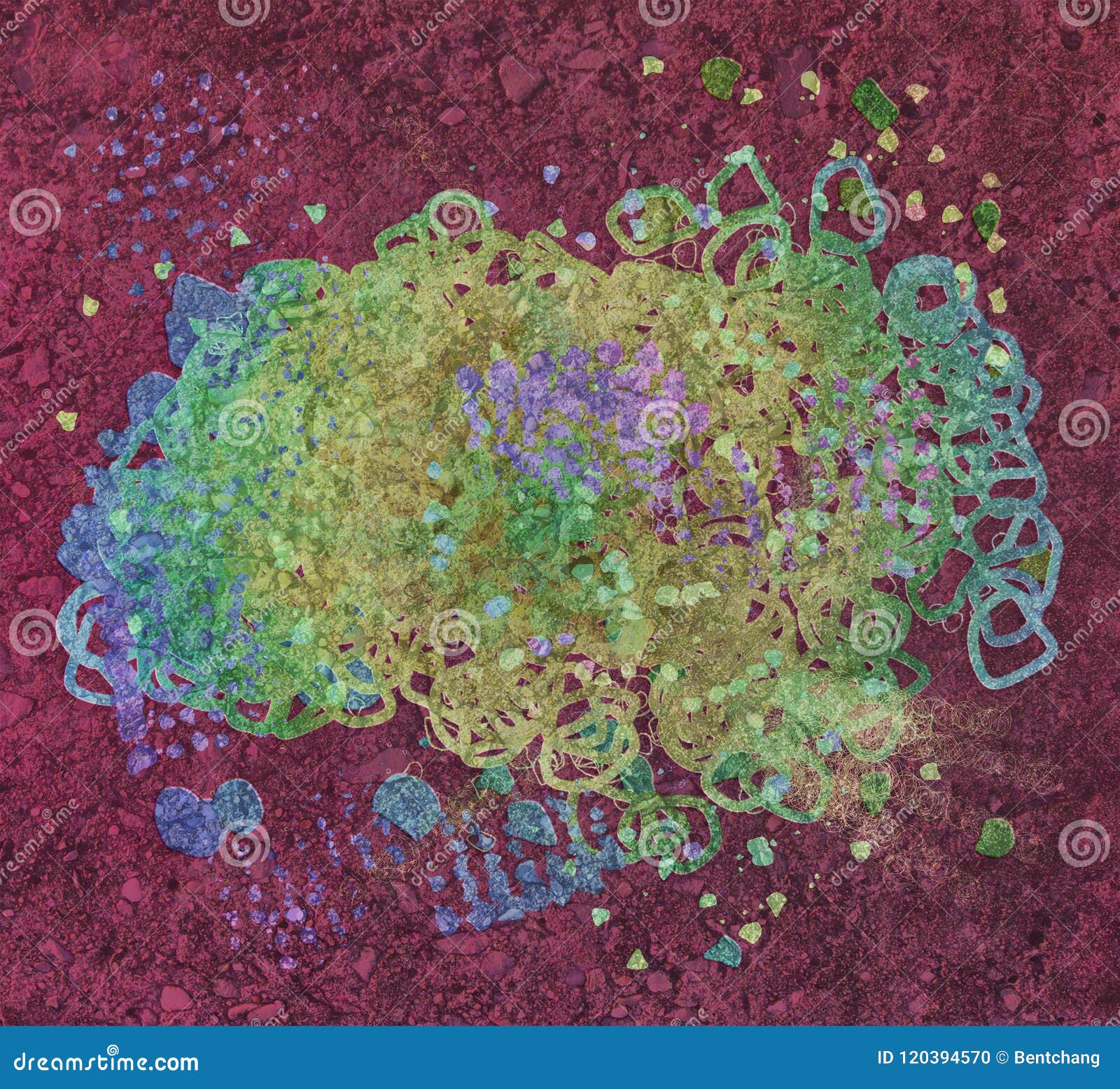 Grunge & Rough. Abstract, Messy, Art & Pattern. Stock Illustration ...