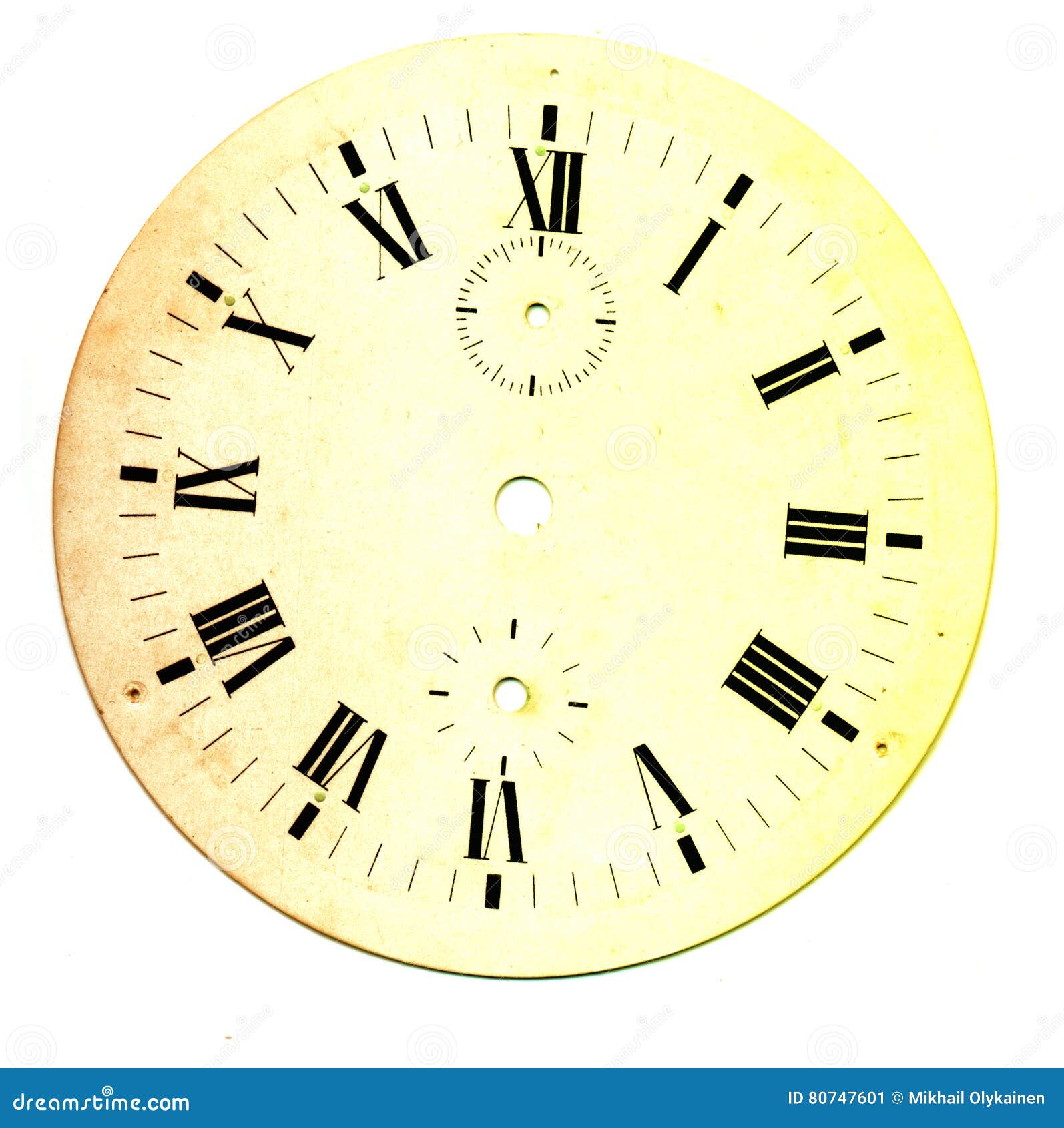 Grunge round face of clock stock image. Image of imagery - 80747601