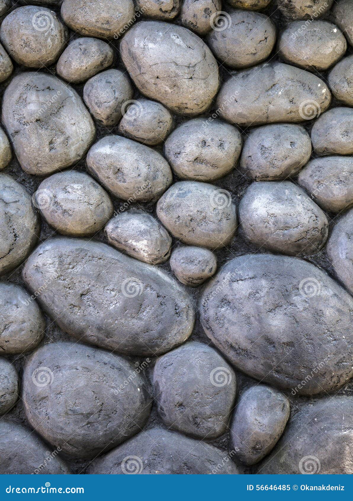 Grunge Round Stone Wall Background Stock Image - Image of material ...