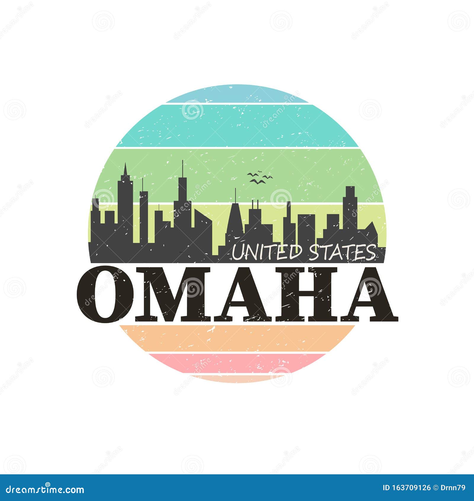 Grunge Rubber Stamp or Label with Text Omaha, Nebraska Written Inside ...