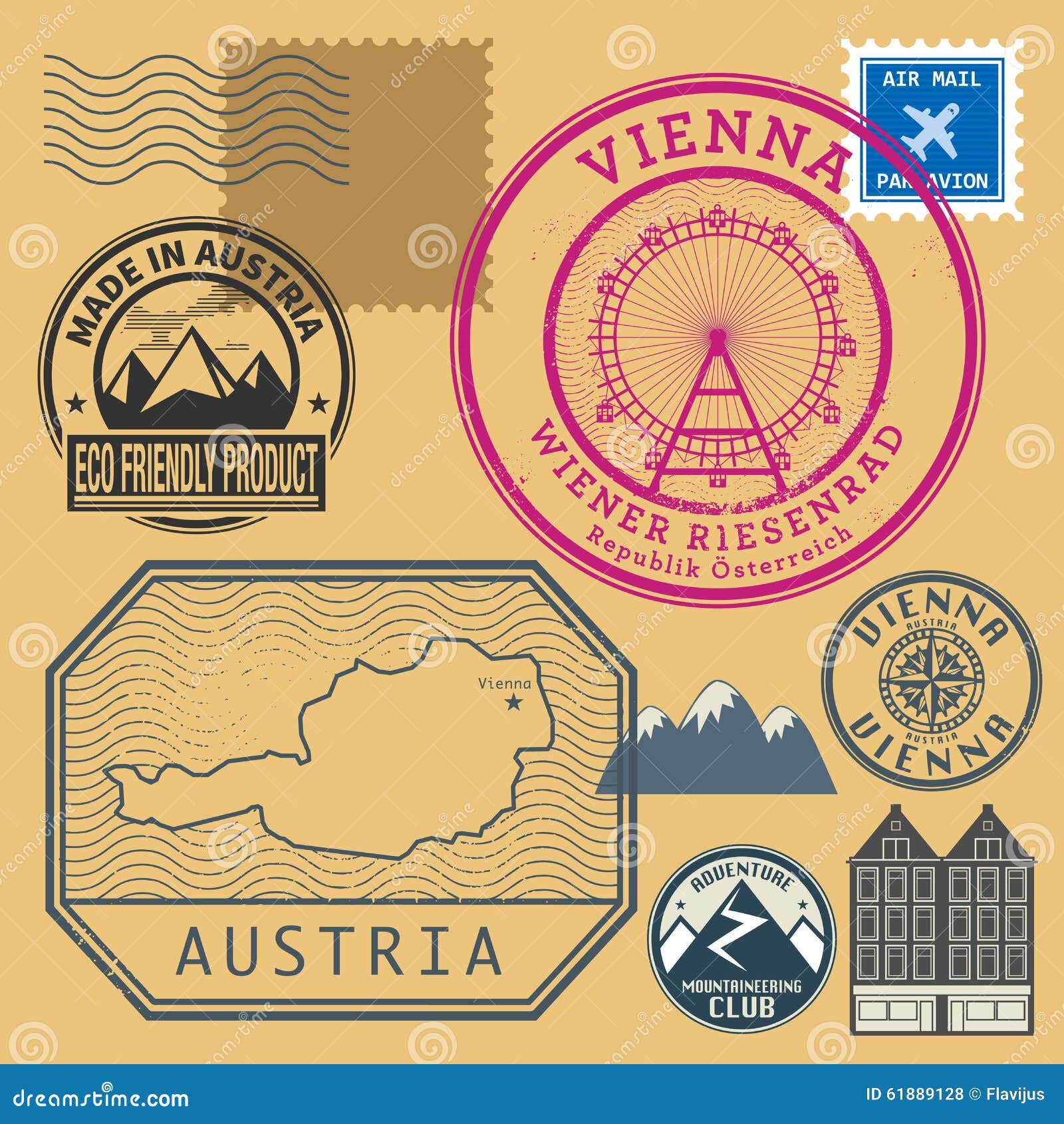 Grunge Rubber Stamp Set with Words Vienna, Austria Stock Vector ... Grunge Rubber Stamp Set with Words Vienna, Austria Stock Vector ...