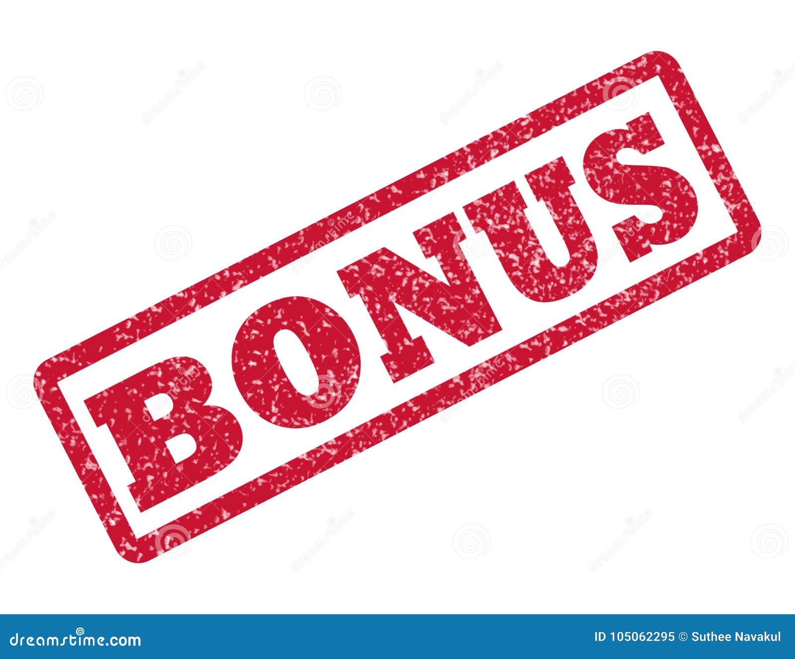 Grunge Rubber Stamp with Text Bonus on White Background. Stock ...