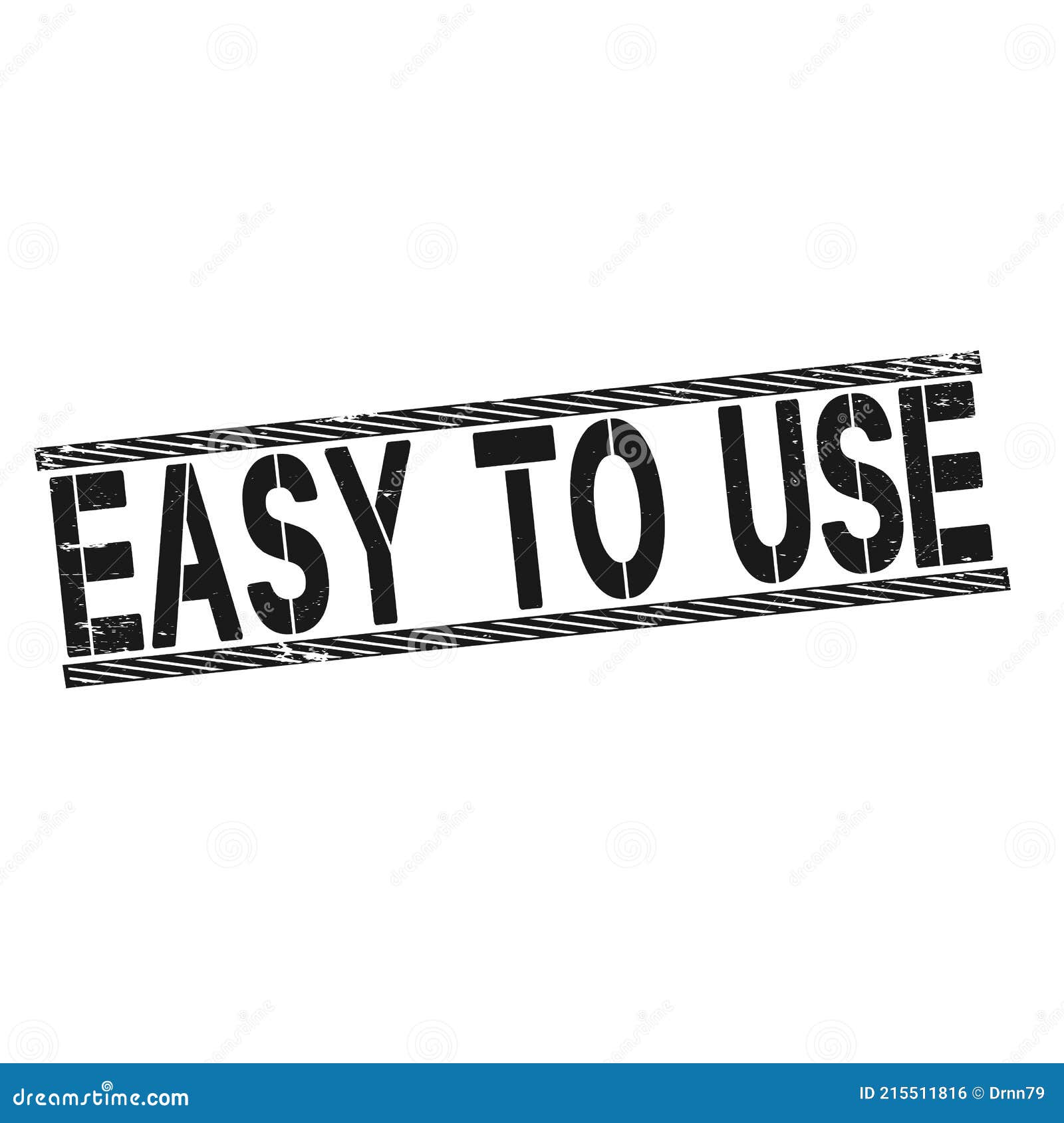 Grunge Rubber Stamp with Text Easy To Use,vector Illustration Stock ...